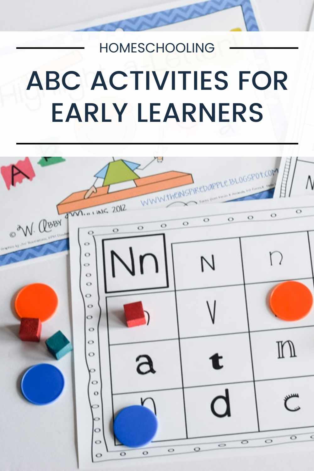 ABC Activities for Early Learners - This Little Home of Mine