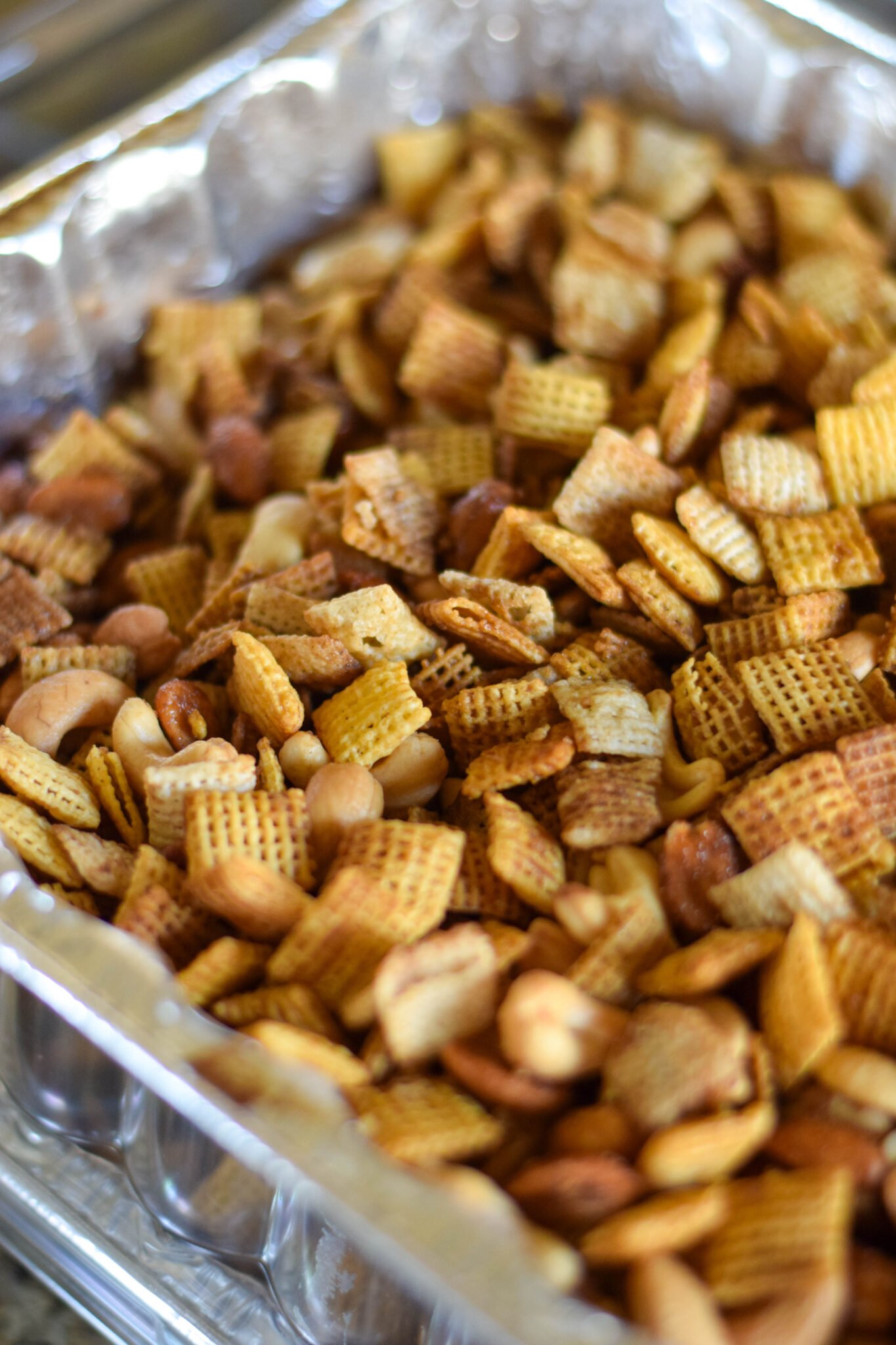 Savory Chex Mix Recipe - This Little Home of Mine