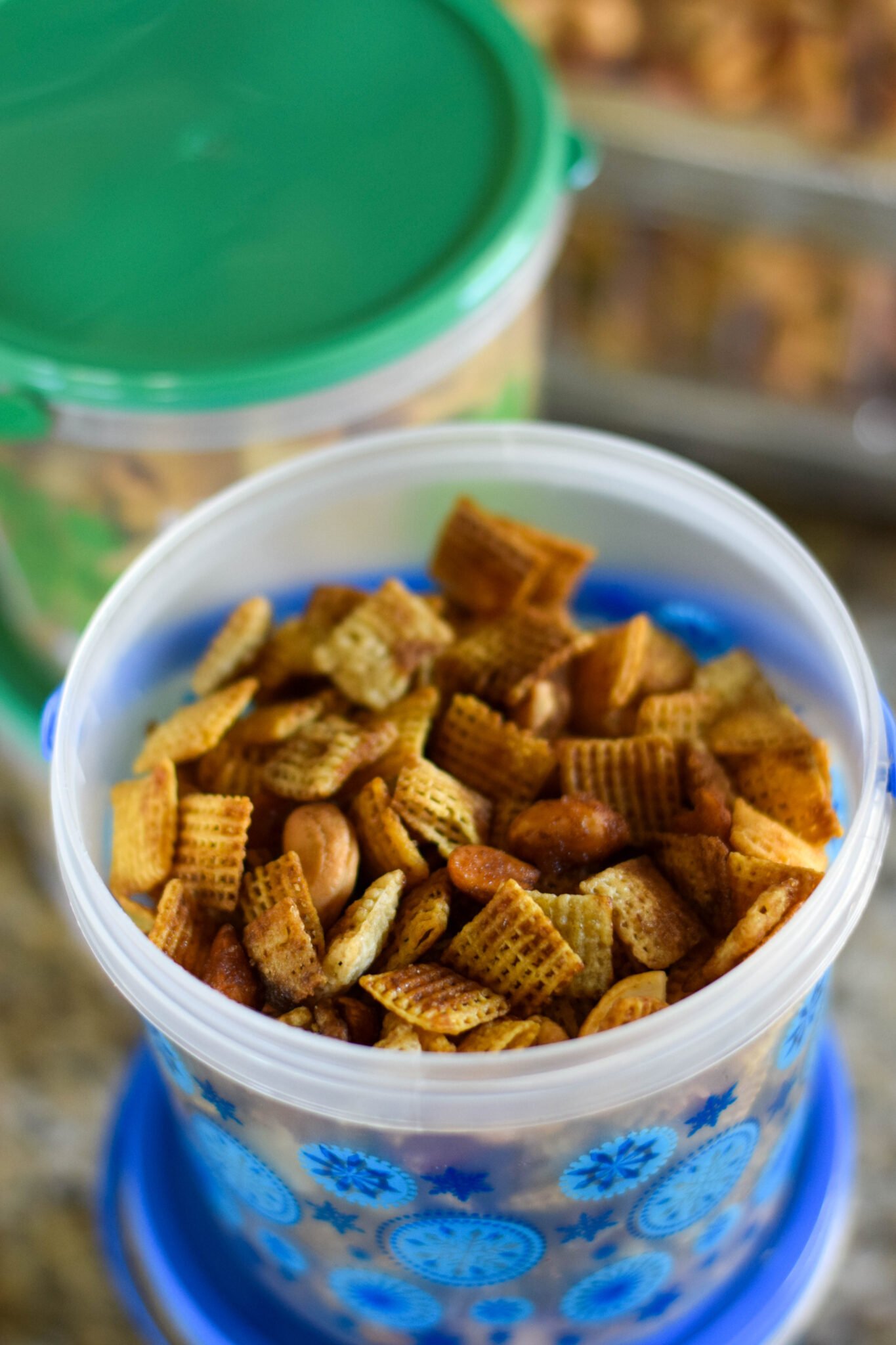 Savory Chex Mix Recipe - This Little Home of Mine