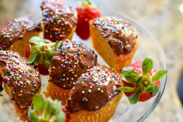 Half Cupcakes for Half Birthdays - This Little Home of Mine