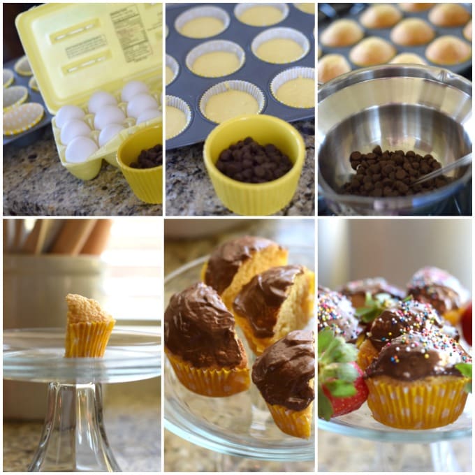 Half Cupcakes for Half Birthdays - This Little Home of Mine