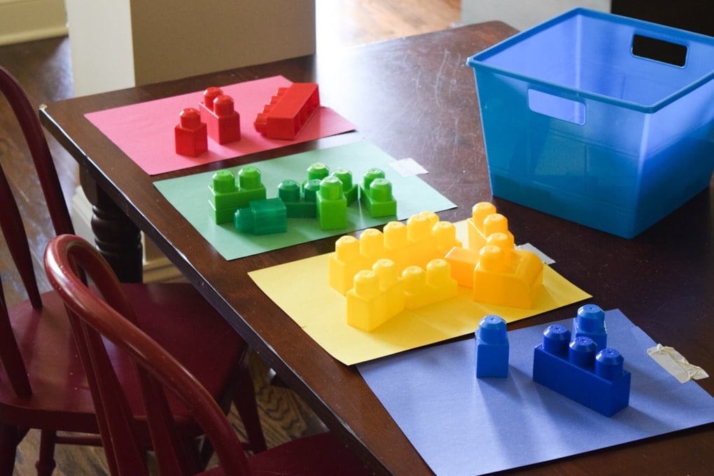 Lego Color Sort - This Little Home of Mine