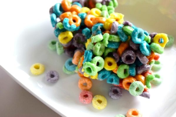 Froot Loop Donuts - This Little Home of Mine