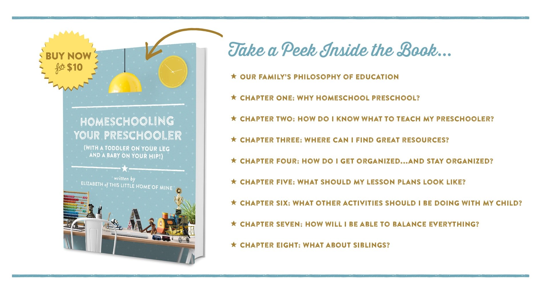Homeschooling Your Preschooler eBook - This Little Home of Mine