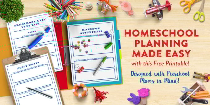 Three-Year Old Homeschool Preschool - This Little Home of Mine