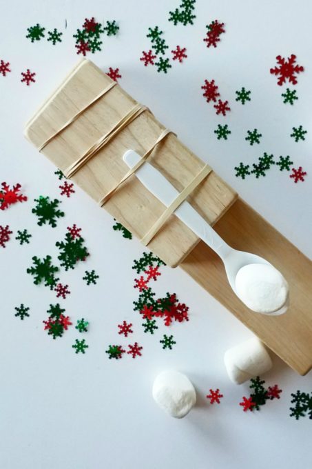 Christmas STEM: Snowball Launcher - This Little Home of Mine