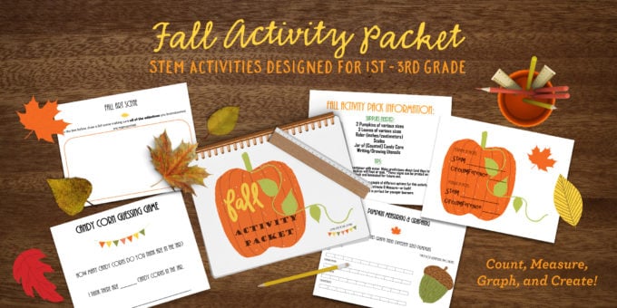 PRODUCT: Fall Activity Packet - This Little Home of Mine