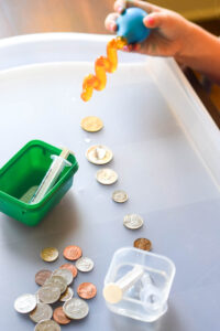 Simple Science: Drops of Water on a Coin - This Little Home of Mine