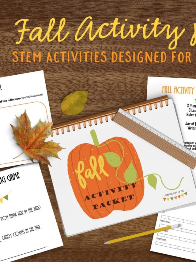 Fall-Themed STEM Activity Packet Story - This Little Home of Mine