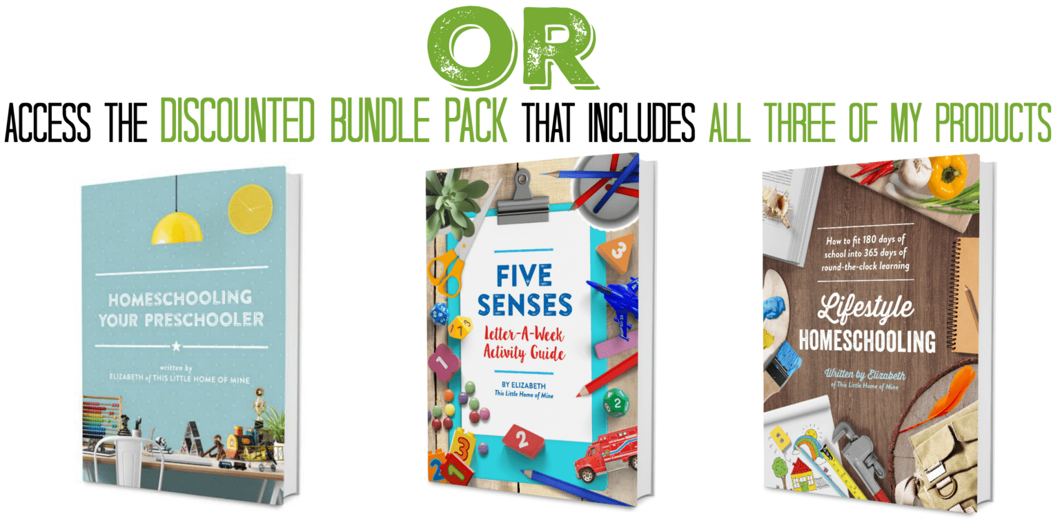 PRODUCT: Five Senses Letter-a-Week Activity Guide - This Little Home of ...