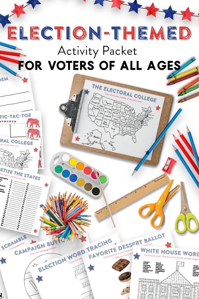 PRODUCT: Election-Themed Printable Packet - This Little Home of Mine