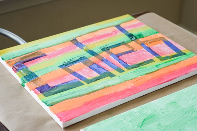 Name Painting Activity - This Little Home of Mine