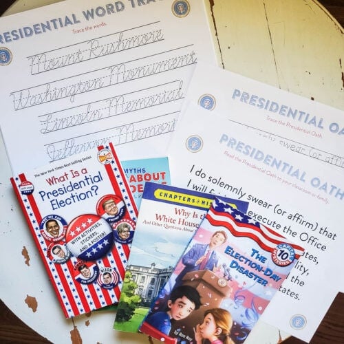 PRODUCT: Presidents Activity Packet - This Little Home of Mine
