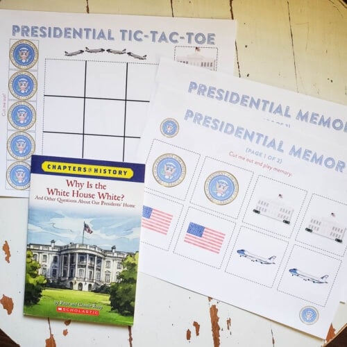 PRODUCT: Presidents Activity Packet - This Little Home of Mine