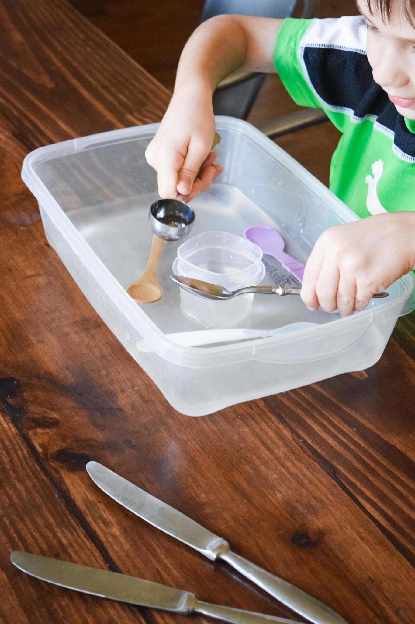 Spoon Book and Exploratory Play - This Little Home of Mine