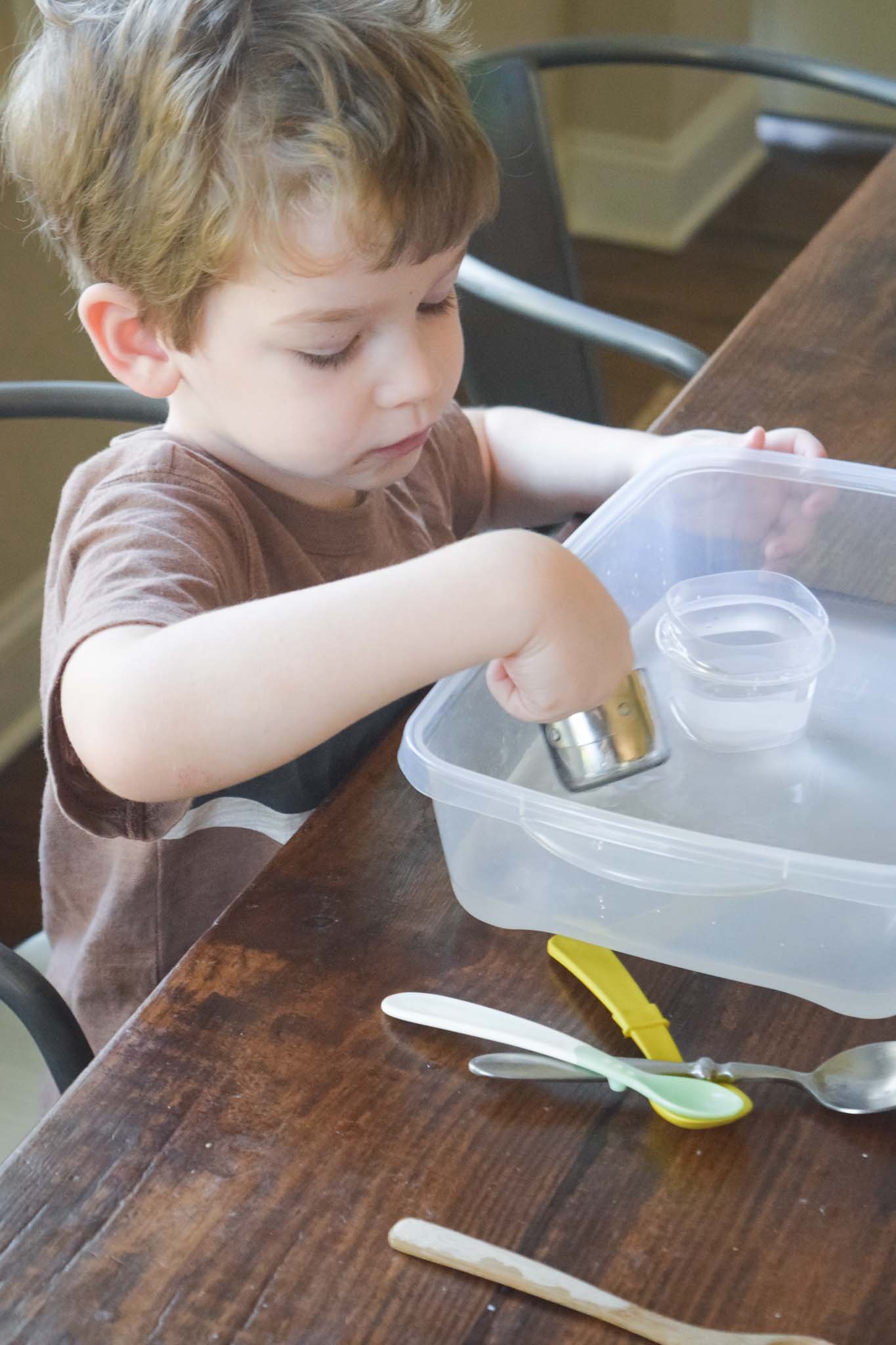 Spoon Book and Exploratory Play - This Little Home of Mine