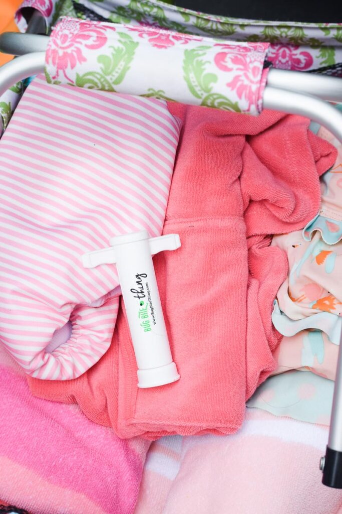 Fully Stocked Minivan Diaper Basket - This Little Home of Mine