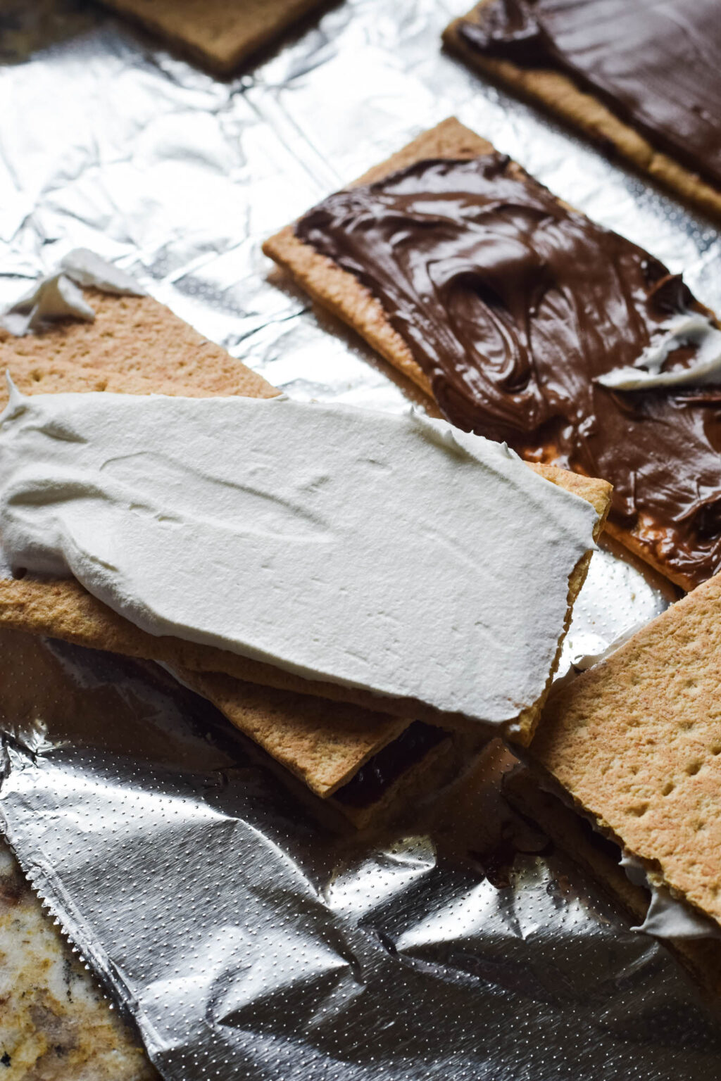 Frozen Nutella Graham Cracker Sandwiches - This Little Home of Mine