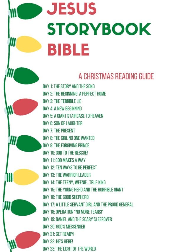 FREE PRINTABLE: A Christmas Reading Guide Story - This Little Home of Mine