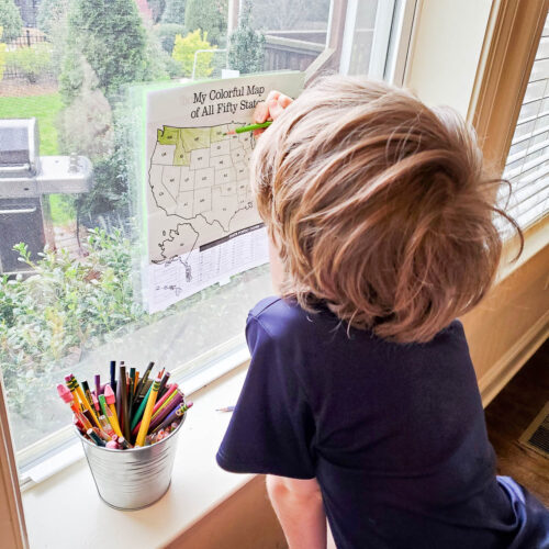 Vertical Writing Ideas for Older Kids - This Little Home of Mine