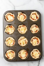 Muffin Tin Pizza Calzones - This Little Home of Mine