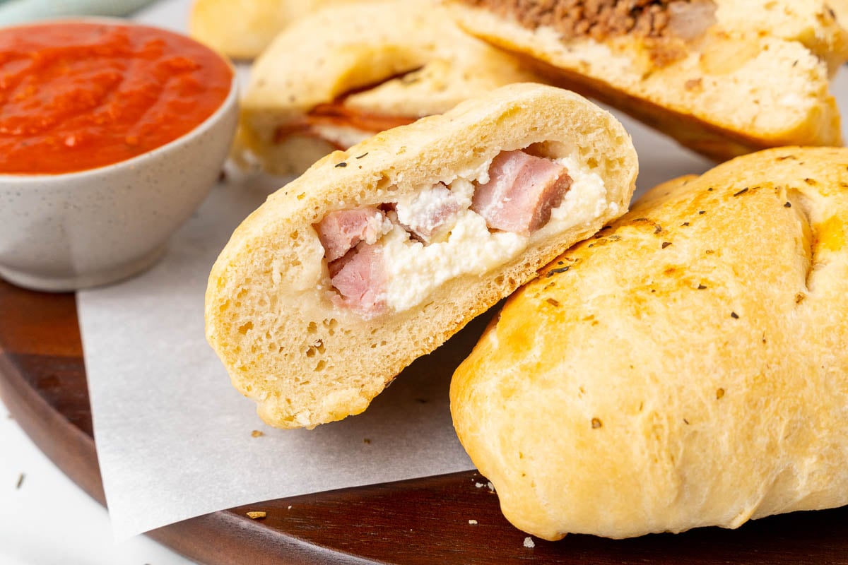 Build-Your-Own Pizza Calzones - This Little Home of Mine