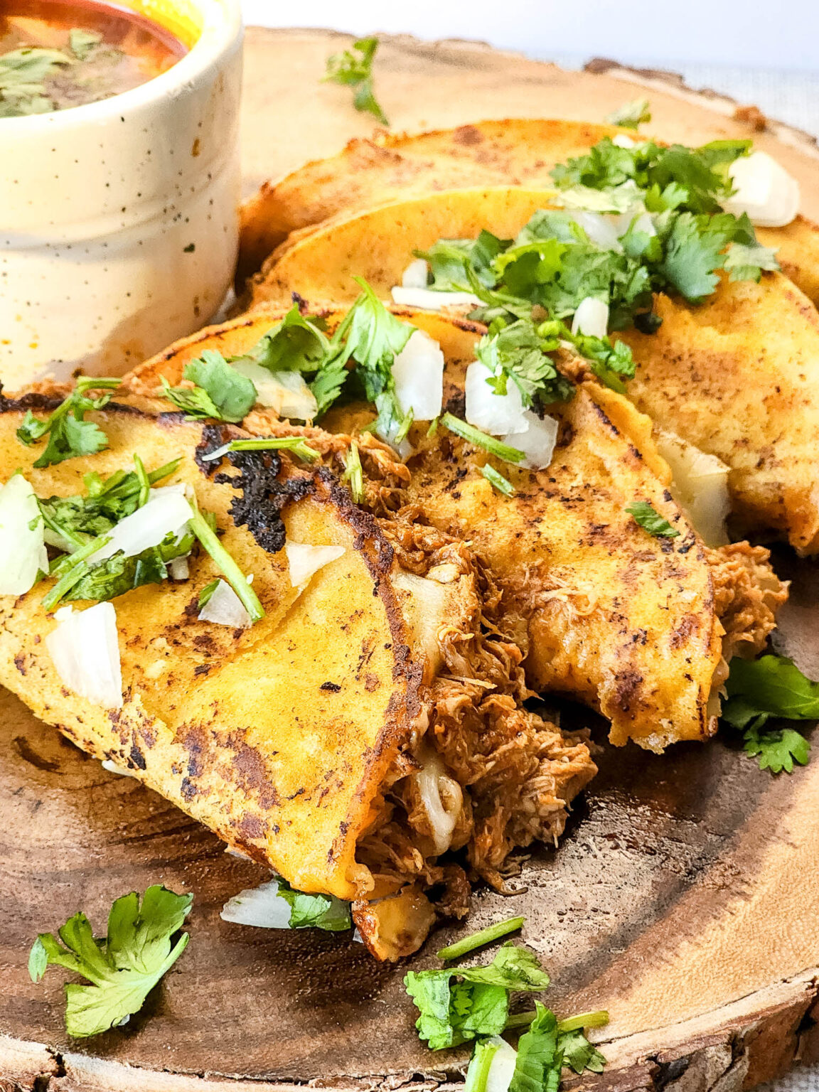 Chicken Birria Tacos - This Little Home of Mine