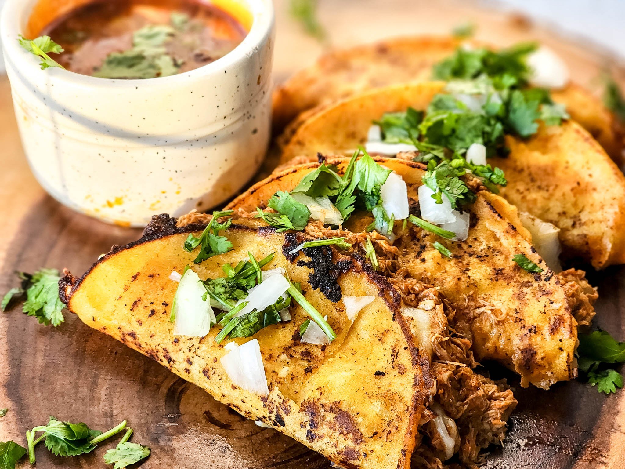 Chicken Birria Tacos - This Little Home of Mine