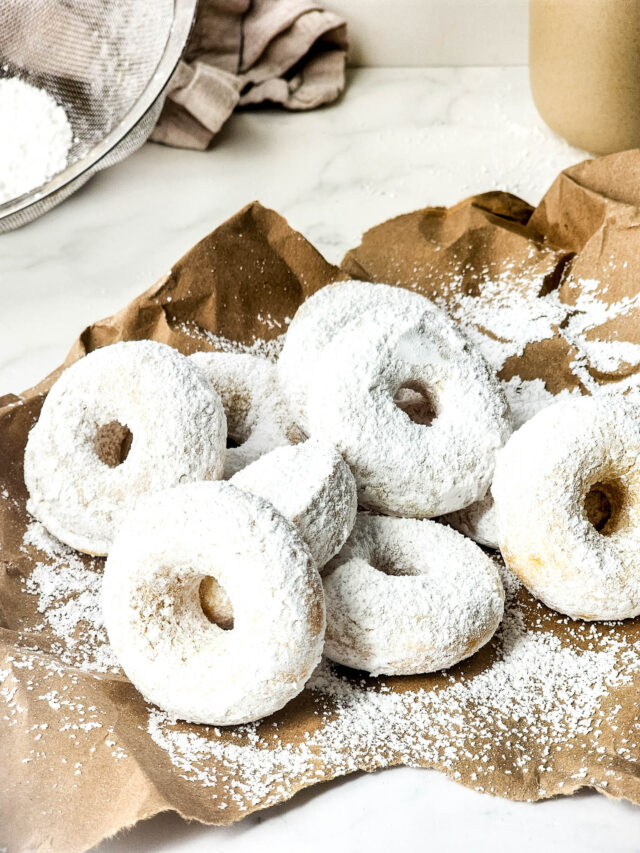 How to Make Powdered Donuts - This Little Home of Mine