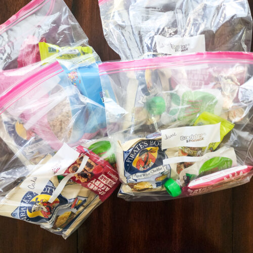 Packing Food for Family Vacation - This Little Home of Mine